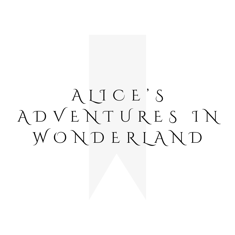 Alice's Adventures in Wonderland Gifts with Literary Quotes | Feverfew ...